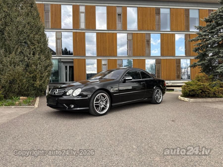 Black Mercedes-Benz CL-Class 2004 in Tallinn, with an engine capacity of 5.00 L and mileage of 131 thousand km for 35000 €, photo 21 on AUTOMOTO.COM.LV