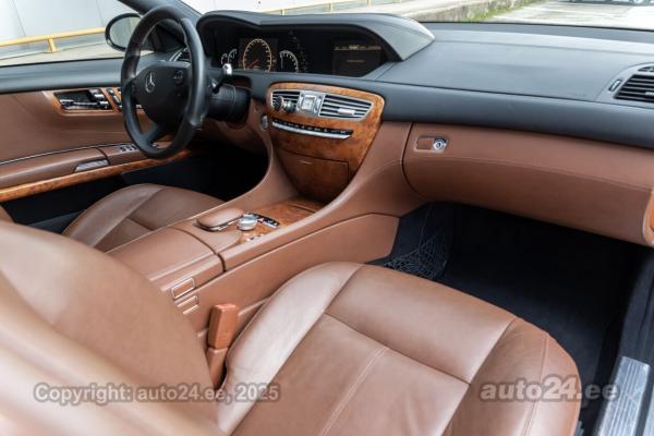 Melns Mercedes-Benz CL-Class 2007 Tallina, ar dzinēja tilpumu 5.50 L un nobraukumu 263 tūkst. km par 16500 €, foto 11 vietnē AUTOMOTO.COM.LV