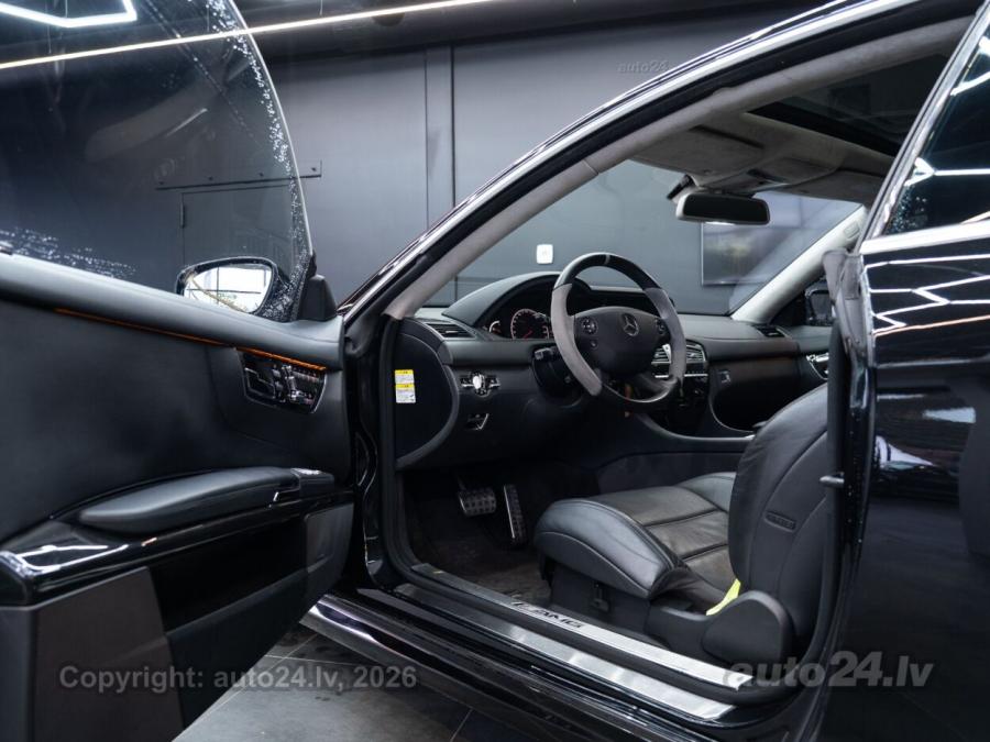 Melns Mercedes-Benz CL-Class 2007 Tallina, ar dzinēja tilpumu 6.20 L un nobraukumu 124 tūkst. km par 29900 €, foto 4 vietnē AUTOMOTO.COM.LV