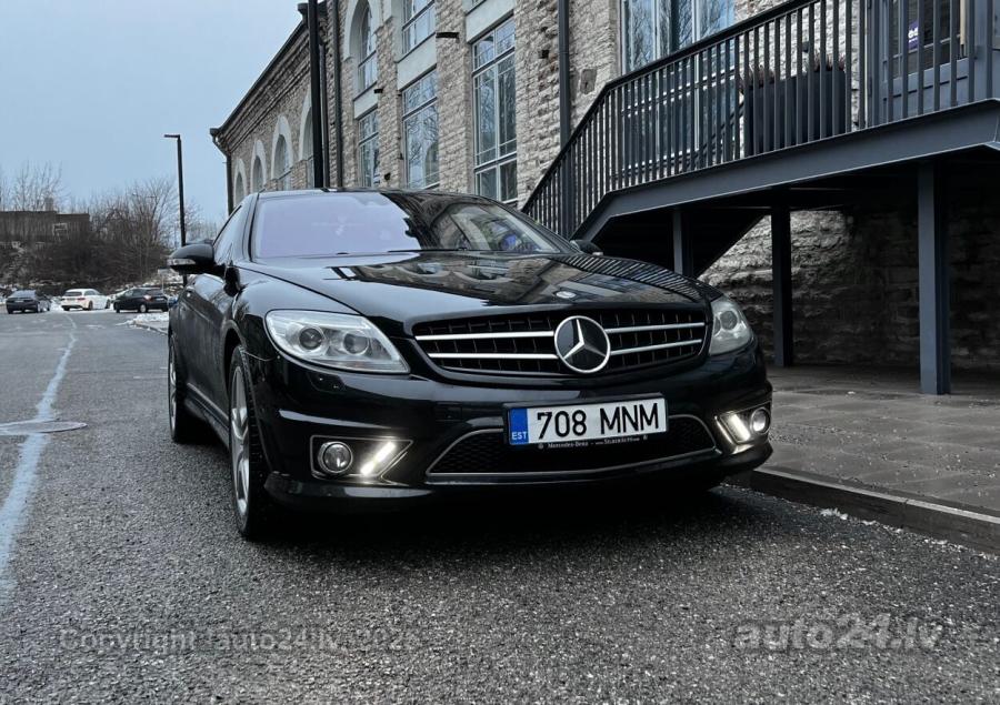 Black Mercedes-Benz CL-Class 2008 in Tallinn, with an engine capacity of 5.50 L and mileage of 300 thousand km for 13000 €, photo 1 on AUTOMOTO.COM.LV