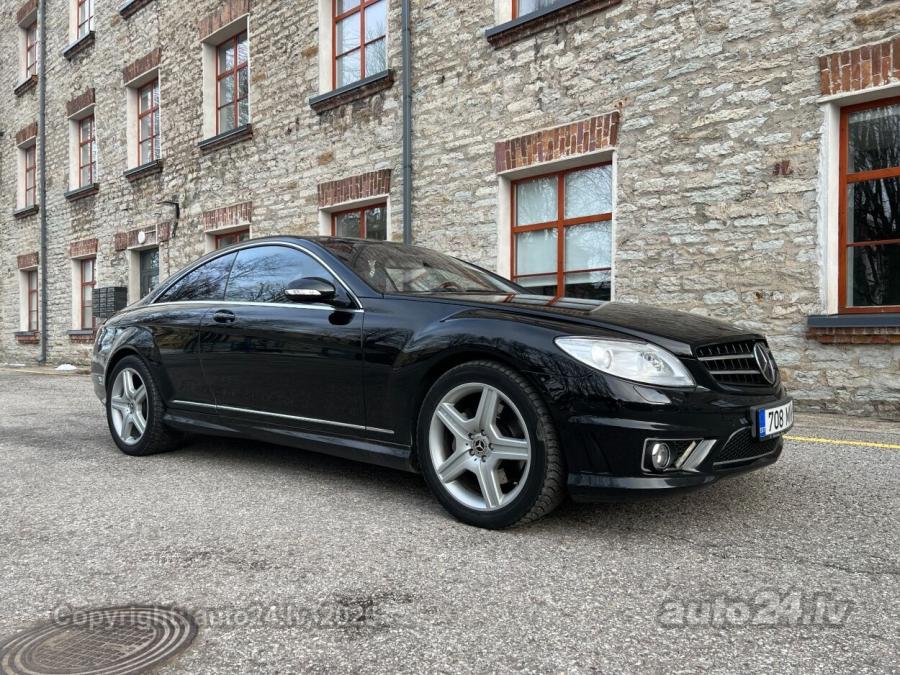 Black Mercedes-Benz CL-Class 2008 in Tallinn, with an engine capacity of 5.50 L and mileage of 300 thousand km for 13000 €, photo 5 on AUTOMOTO.COM.LV