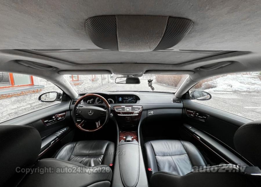 Black Mercedes-Benz CL-Class 2008 in Tallinn, with an engine capacity of 5.50 L and mileage of 300 thousand km for 13000 €, photo 7 on AUTOMOTO.COM.LV