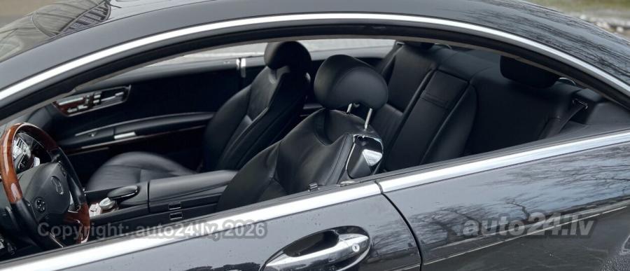 Black Mercedes-Benz CL-Class 2008 in Tallinn, with an engine capacity of 5.50 L and mileage of 300 thousand km for 13000 €, photo 11 on AUTOMOTO.COM.LV
