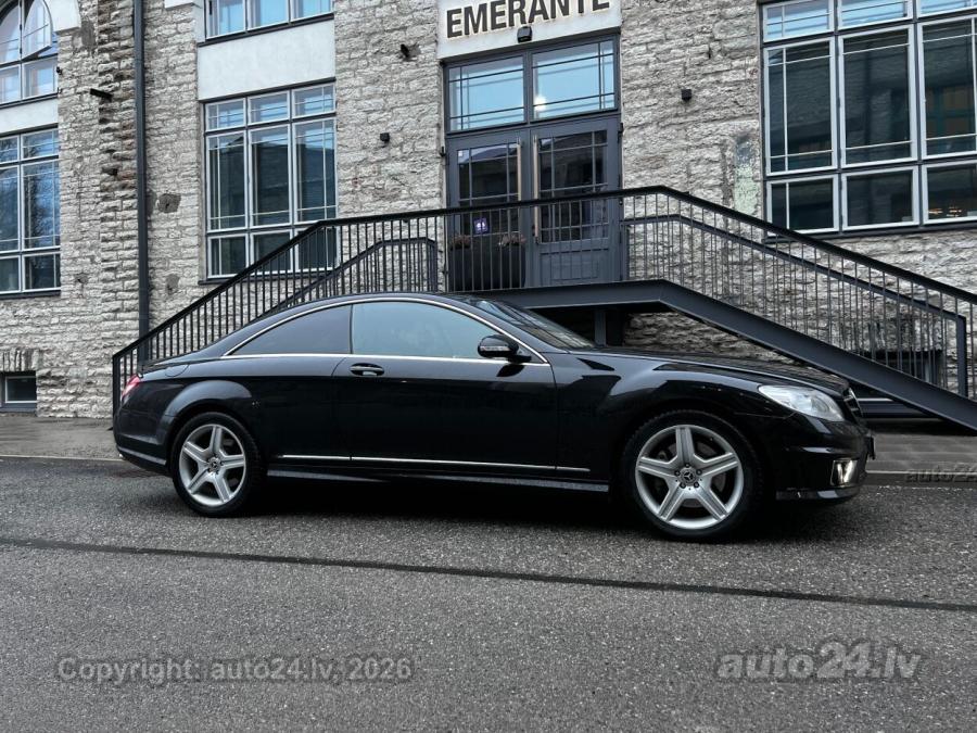 Black Mercedes-Benz CL-Class 2008 in Tallinn, with an engine capacity of 5.50 L and mileage of 300 thousand km for 13000 €, photo 15 on AUTOMOTO.COM.LV