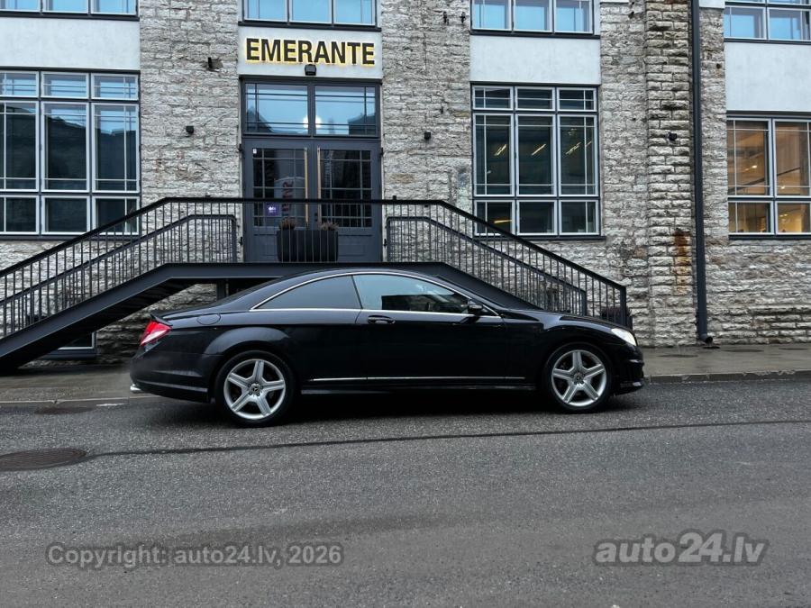 Black Mercedes-Benz CL-Class 2008 in Tallinn, with an engine capacity of 5.50 L and mileage of 300 thousand km for 13000 €, photo 16 on AUTOMOTO.COM.LV
