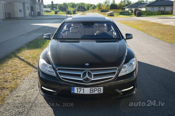 Black Mercedes-Benz CL-Class 2011 in Tallinn, with an engine capacity of 4.70 L and mileage of 245 thousand km for 17900 €, photo 6 on AUTOMOTO.COM.LV