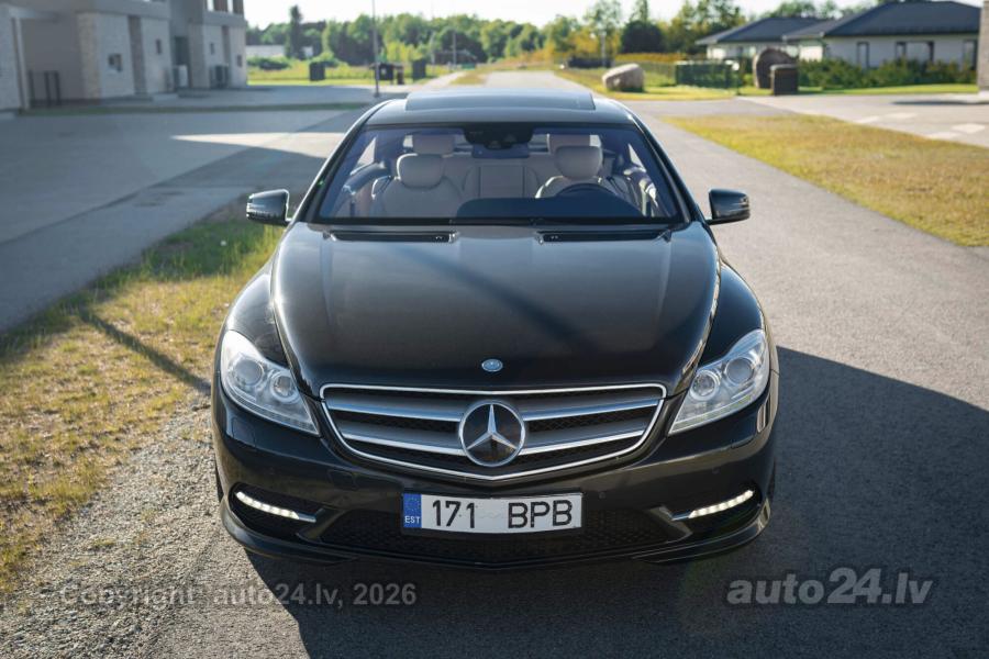 Black Mercedes-Benz CL-Class 2011 in Tallinn, with an engine capacity of 4.70 L and mileage of 245 thousand km for 17900 €, photo 7 on AUTOMOTO.COM.LV