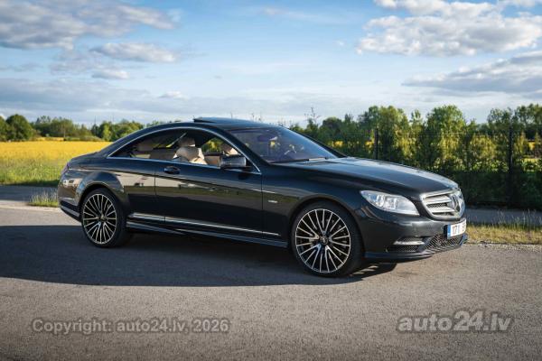 Black Mercedes-Benz CL-Class 2011 in Tallinn, with an engine capacity of 4.70 L and mileage of 245 thousand km for 17900 €, photo 8 on AUTOMOTO.COM.LV