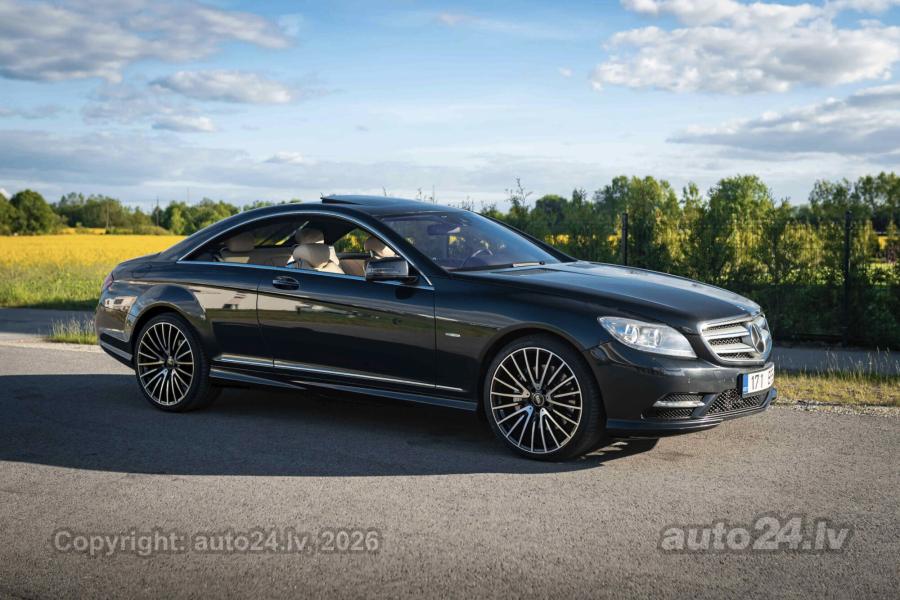 Black Mercedes-Benz CL-Class 2011 in Tallinn, with an engine capacity of 4.70 L and mileage of 245 thousand km for 17900 €, photo 9 on AUTOMOTO.COM.LV