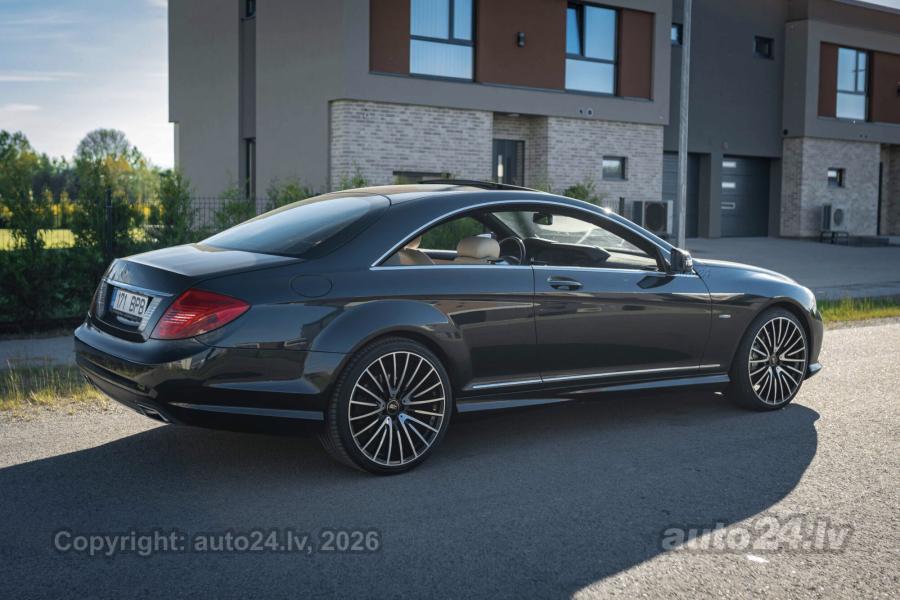 Black Mercedes-Benz CL-Class 2011 in Tallinn, with an engine capacity of 4.70 L and mileage of 245 thousand km for 17900 €, photo 11 on AUTOMOTO.COM.LV