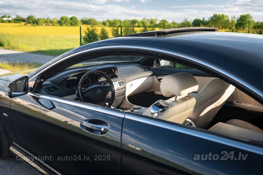 Black Mercedes-Benz CL-Class 2011 in Tallinn, with an engine capacity of 4.70 L and mileage of 245 thousand km for 17900 €, photo 13 on AUTOMOTO.COM.LV