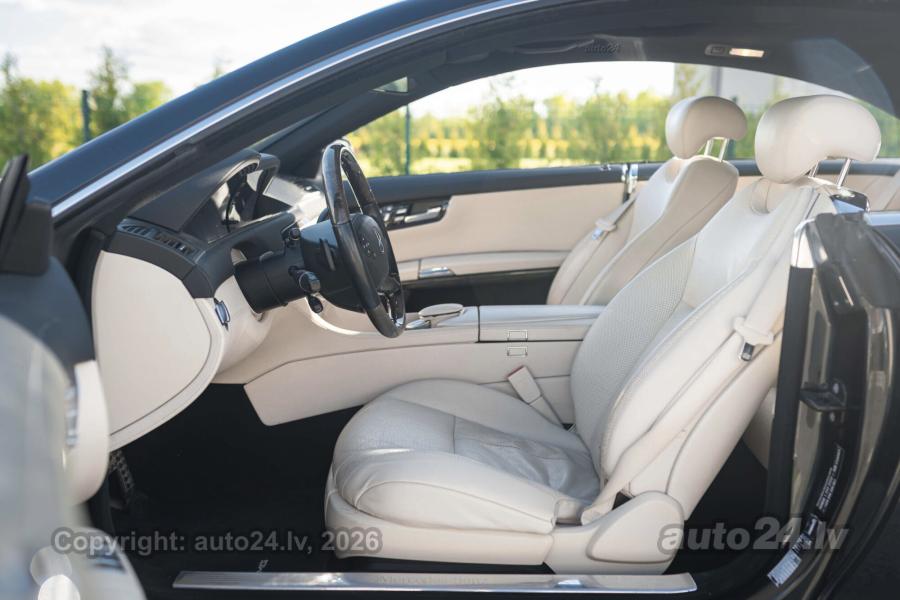 Black Mercedes-Benz CL-Class 2011 in Tallinn, with an engine capacity of 4.70 L and mileage of 245 thousand km for 17900 €, photo 17 on AUTOMOTO.COM.LV