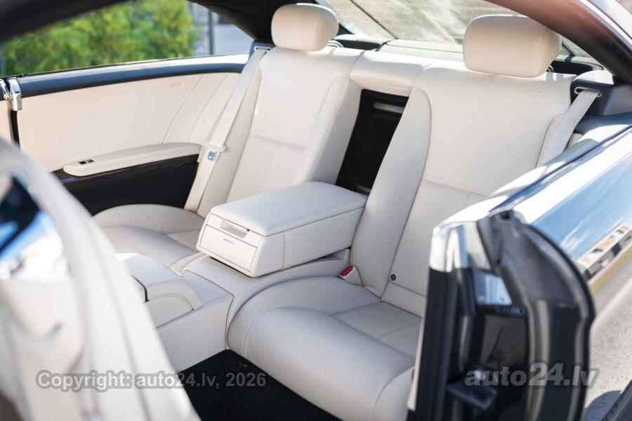 Black Mercedes-Benz CL-Class 2011 in Tallinn, with an engine capacity of 4.70 L and mileage of 245 thousand km for 17900 €, photo 21 on AUTOMOTO.COM.LV