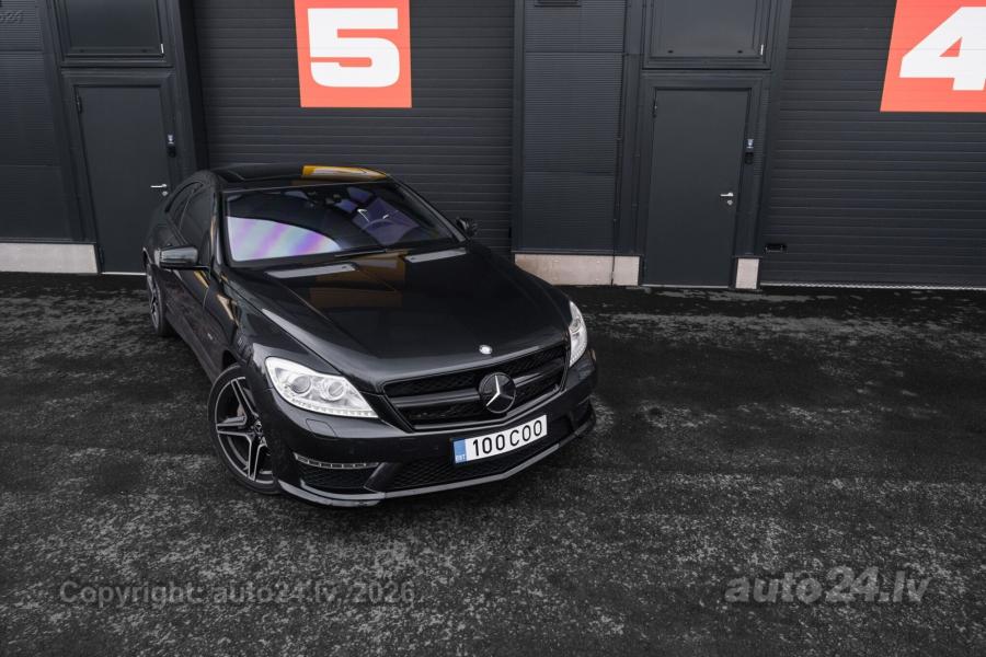 Black Mercedes-Benz CL-Class 2012 in Tallinn, with an engine capacity of 4.70 L and mileage of 248 thousand km for 21999 €, photo 5 on AUTOMOTO.COM.LV