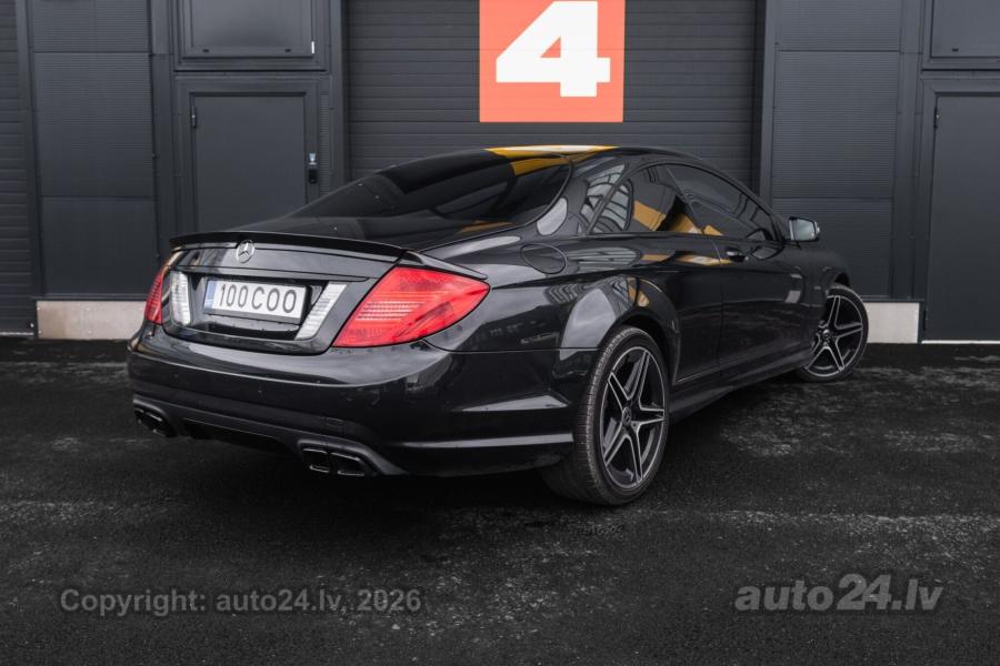 Black Mercedes-Benz CL-Class 2012 in Tallinn, with an engine capacity of 4.70 L and mileage of 248 thousand km for 21999 €, photo 6 on AUTOMOTO.COM.LV