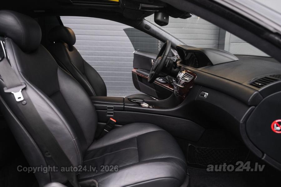 Black Mercedes-Benz CL-Class 2012 in Tallinn, with an engine capacity of 4.70 L and mileage of 248 thousand km for 21999 €, photo 15 on AUTOMOTO.COM.LV