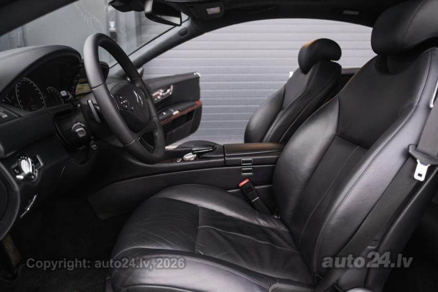 Black Mercedes-Benz CL-Class 2012 in Tallinn, with an engine capacity of 4.70 L and mileage of 248 thousand km for 21999 €, photo 16 on AUTOMOTO.COM.LV