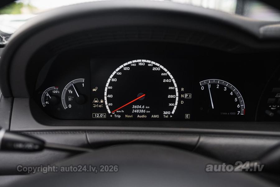Black Mercedes-Benz CL-Class 2012 in Tallinn, with an engine capacity of 4.70 L and mileage of 248 thousand km for 21999 €, photo 25 on AUTOMOTO.COM.LV