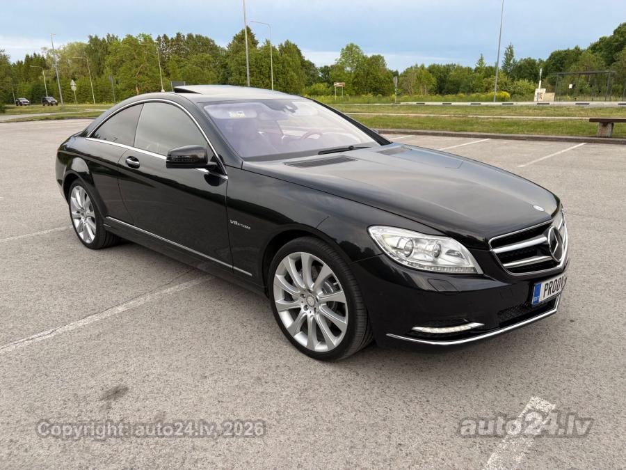 Melns Mercedes-Benz CL-Class 2013 Tallina, ar dzinēja tilpumu 4.70 L un nobraukumu 199 tūkst. km par 17700 €, foto 4 vietnē AUTOMOTO.COM.LV