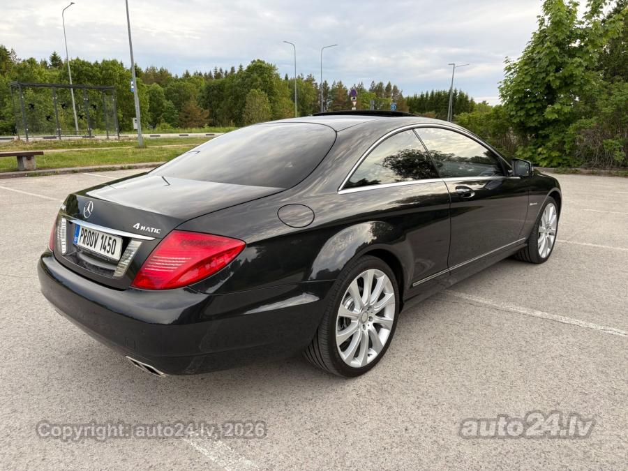 Melns Mercedes-Benz CL-Class 2013 Tallina, ar dzinēja tilpumu 4.70 L un nobraukumu 199 tūkst. km par 17700 €, foto 5 vietnē AUTOMOTO.COM.LV