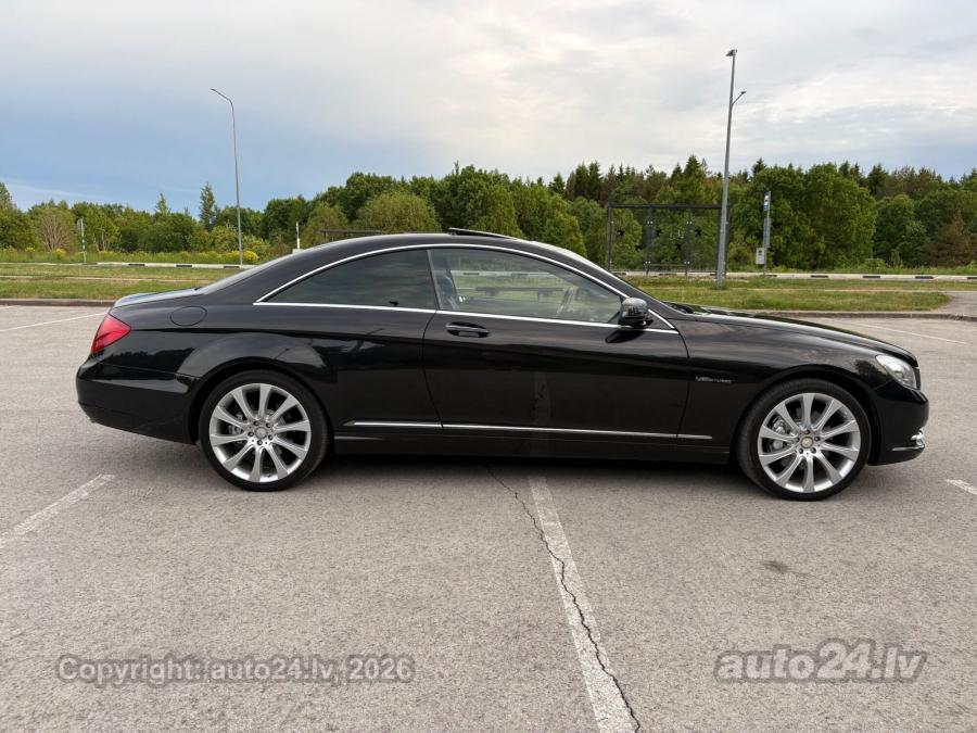 Melns Mercedes-Benz CL-Class 2013 Tallina, ar dzinēja tilpumu 4.70 L un nobraukumu 199 tūkst. km par 17700 €, foto 7 vietnē AUTOMOTO.COM.LV