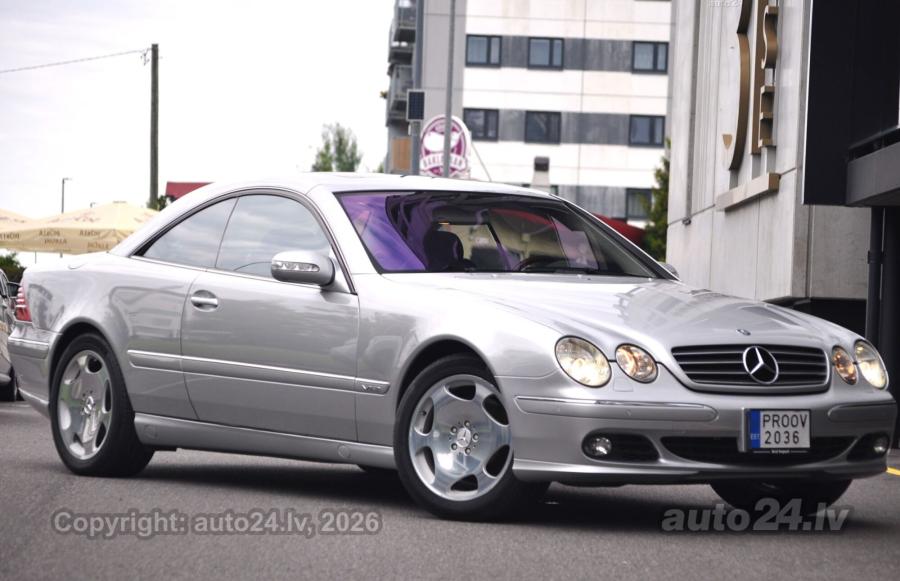 Mercedes-Benz CL-Class 2004 Tallina, ar dzinēja tilpumu 5.50 L un nobraukumu 90 tūkst. km par 17900 €, foto 1 vietnē AUTOMOTO.COM.LV