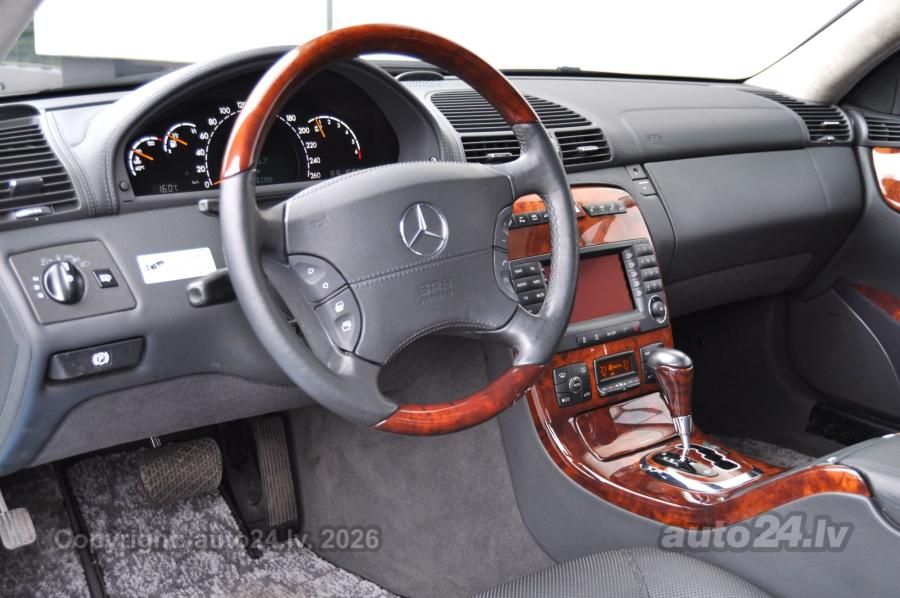 Mercedes-Benz CL-Class 2004 Tallina, ar dzinēja tilpumu 5.50 L un nobraukumu 90 tūkst. km par 17900 €, foto 21 vietnē AUTOMOTO.COM.LV