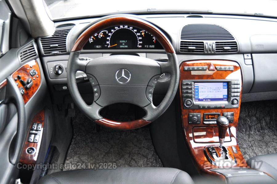 Mercedes-Benz CL-Class 2004 Tallina, ar dzinēja tilpumu 5.50 L un nobraukumu 90 tūkst. km par 17900 €, foto 22 vietnē AUTOMOTO.COM.LV