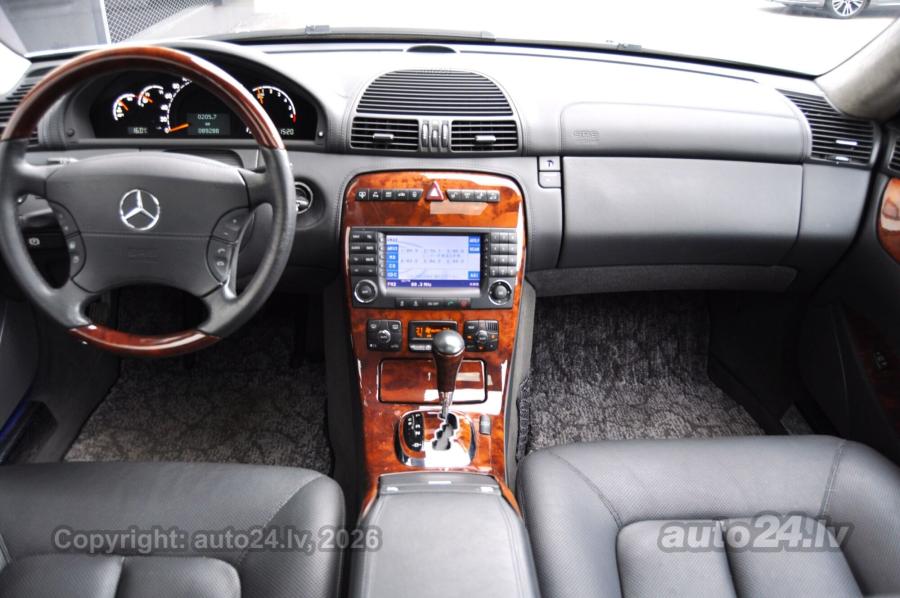 Mercedes-Benz CL-Class 2004 Tallina, ar dzinēja tilpumu 5.50 L un nobraukumu 90 tūkst. km par 17900 €, foto 25 vietnē AUTOMOTO.COM.LV