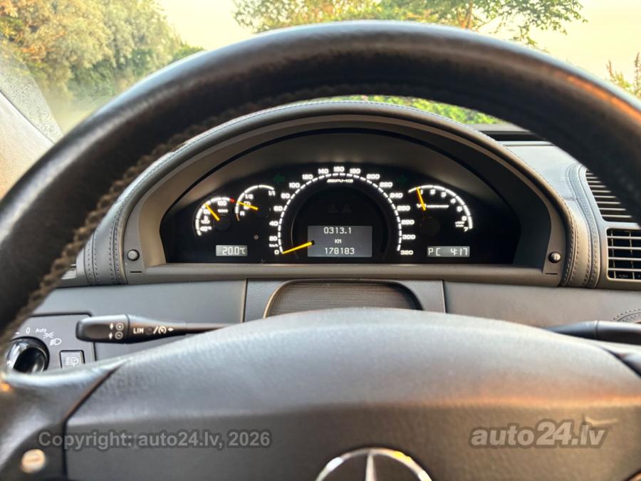Mercedes-Benz CL-Class 2005 in Tallinn, with an engine capacity of 5.44 L and mileage of 178 thousand km for 19900 €, photo 23 on AUTOMOTO.COM.LV