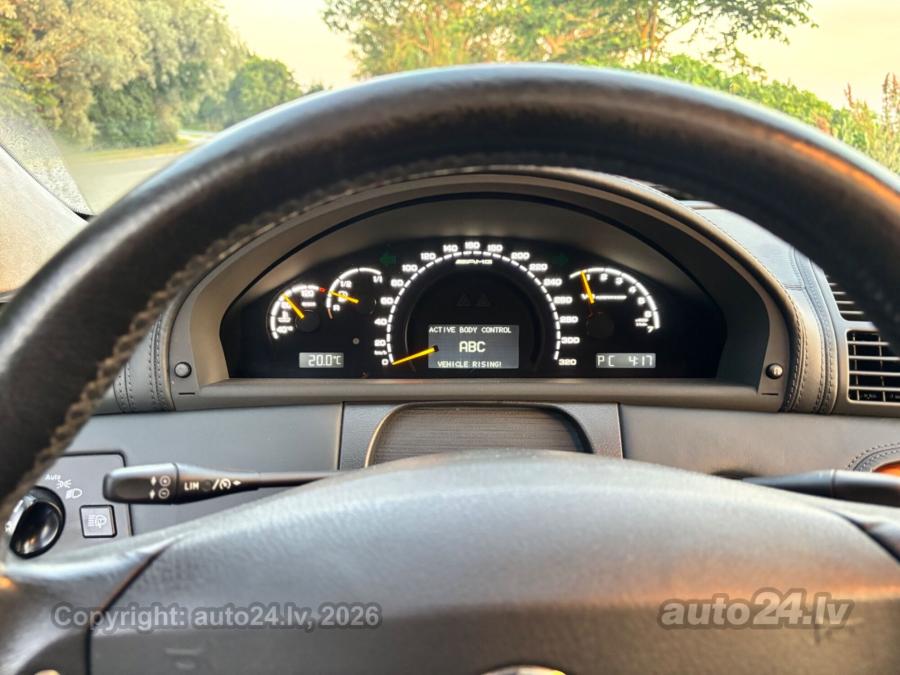 Mercedes-Benz CL-Class 2005 in Tallinn, with an engine capacity of 5.44 L and mileage of 178 thousand km for 19900 €, photo 24 on AUTOMOTO.COM.LV