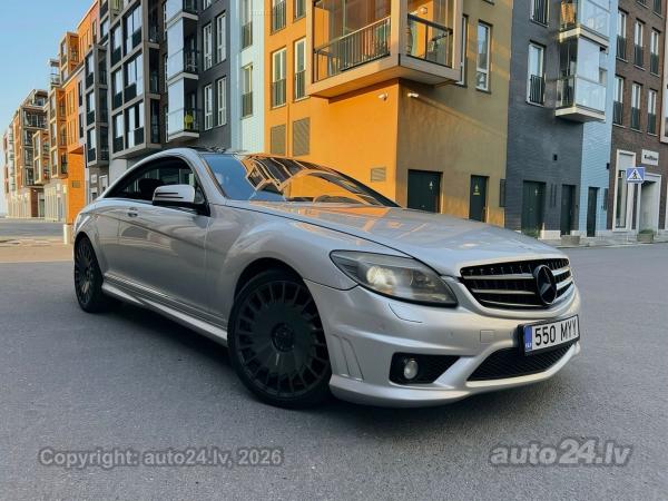 Grey Mercedes-Benz CL-Class 2008 in Tallinn, with an engine capacity of 5.50 L and mileage of 197 thousand km for 11900 €, photo 3 on AUTOMOTO.COM.LV