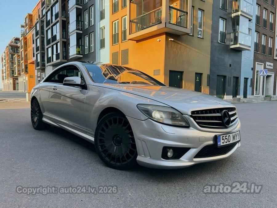Grey Mercedes-Benz CL-Class 2008 in Tallinn, with an engine capacity of 5.50 L and mileage of 197 thousand km for 11900 €, photo 4 on AUTOMOTO.COM.LV