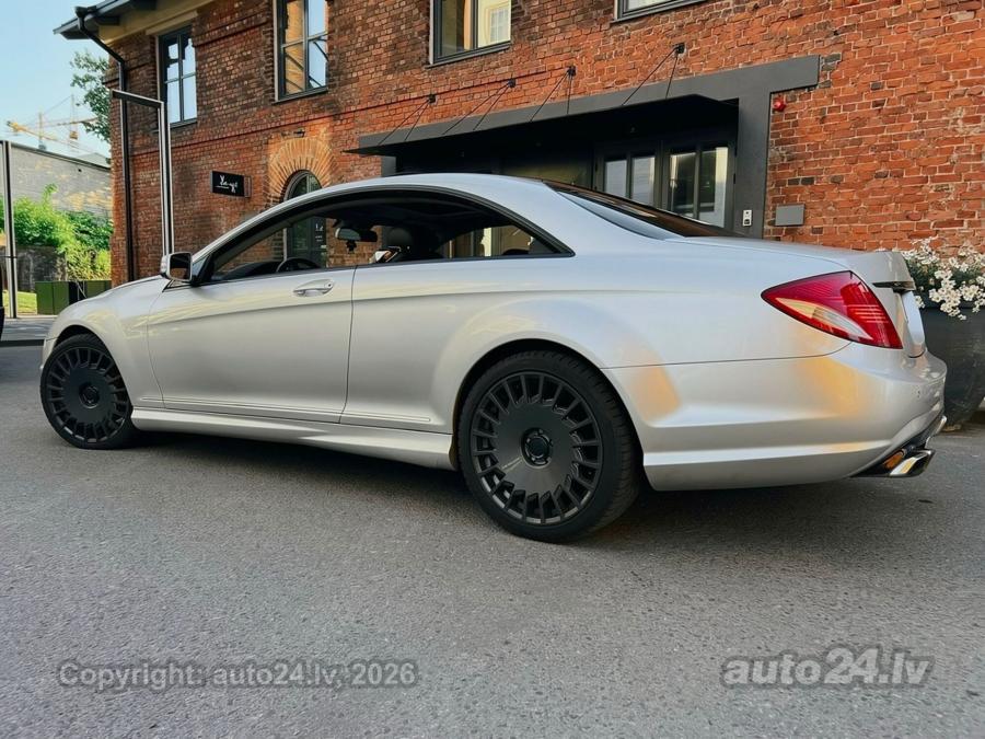 Grey Mercedes-Benz CL-Class 2008 in Tallinn, with an engine capacity of 5.50 L and mileage of 197 thousand km for 11900 €, photo 5 on AUTOMOTO.COM.LV