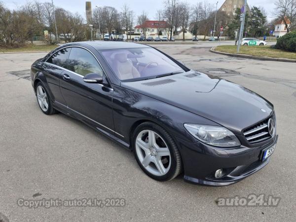 Grey Mercedes-Benz CL-Class 2009 in Tallinn, with an engine capacity of 5.50 L and mileage of 133 thousand km for 17900 €, photo 3 on AUTOMOTO.COM.LV