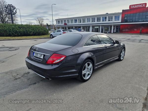 Grey Mercedes-Benz CL-Class 2009 in Tallinn, with an engine capacity of 5.50 L and mileage of 133 thousand km for 17900 €, photo 6 on AUTOMOTO.COM.LV