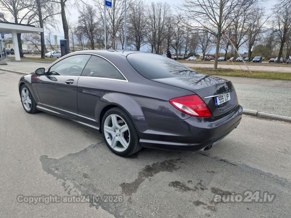 Grey Mercedes-Benz CL-Class 2009 in Tallinn, with an engine capacity of 5.50 L and mileage of 133 thousand km for 17900 €, photo 10 on AUTOMOTO.COM.LV