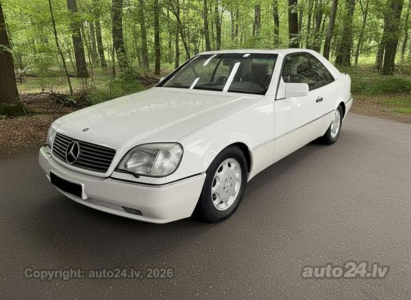 Balts Mercedes-Benz CL-Class 1995 Tallina, ar dzinēja tilpumu 6.00 L un nobraukumu 207 tūkst. km par 23900 €, foto 1 vietnē AUTOMOTO.COM.LV
