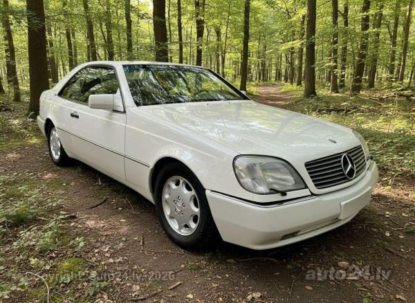 Balts Mercedes-Benz CL-Class 1995 Tallina, ar dzinēja tilpumu 6.00 L un nobraukumu 207 tūkst. km par 23900 €, foto 3 vietnē AUTOMOTO.COM.LV