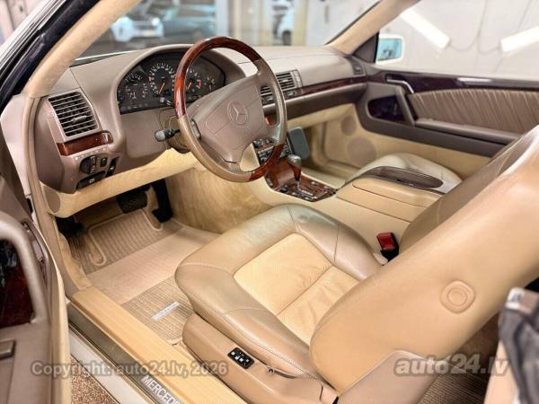 Balts Mercedes-Benz CL-Class 1995 Tallina, ar dzinēja tilpumu 6.00 L un nobraukumu 207 tūkst. km par 23900 €, foto 7 vietnē AUTOMOTO.COM.LV