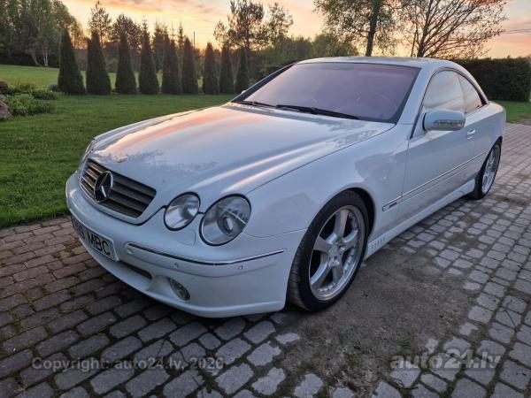 Balts Mercedes-Benz CL-Class 2000 Rapla, ar dzinēja tilpumu 5.00 L un nobraukumu 98 tūkst. km par 12800 €, foto 1 vietnē AUTOMOTO.COM.LV