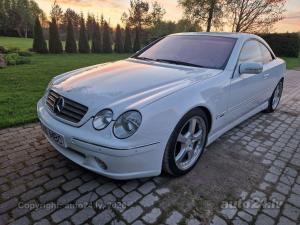 Balts Mercedes-Benz CL-Class 2000 Rapla, ar dzinēja tilpumu 5.00 L un nobraukumu 98 tūkst. km par 12800 €, foto  vietnē AUTOMOTO.COM.LV