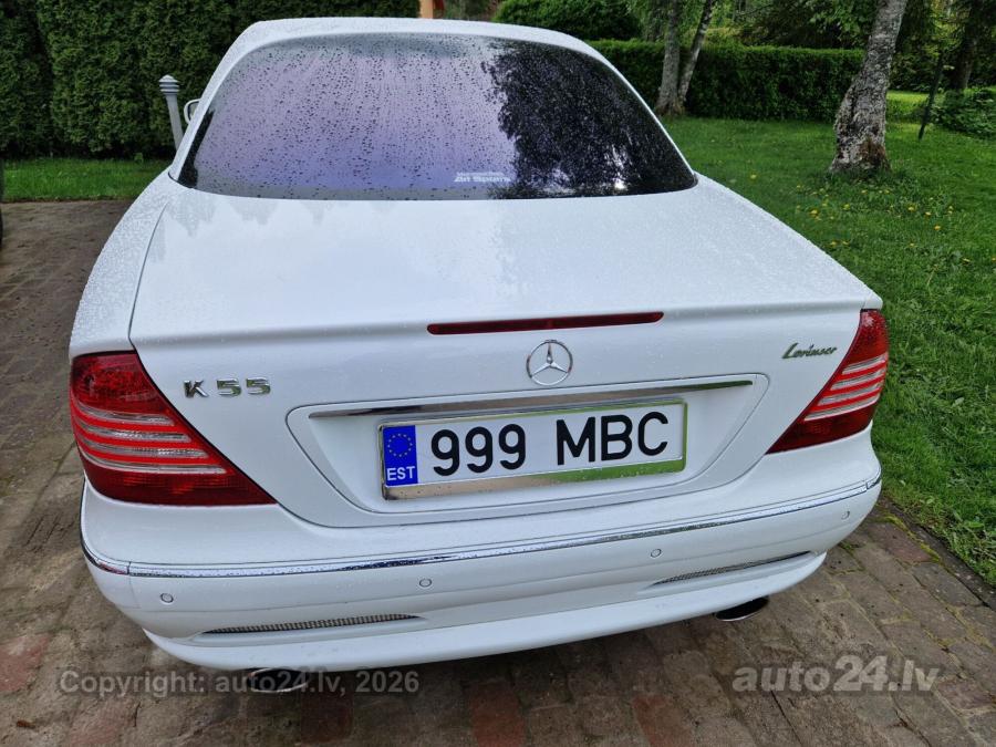 Balts Mercedes-Benz CL-Class 2000 Rapla, ar dzinēja tilpumu 5.00 L un nobraukumu 98 tūkst. km par 12800 €, foto 7 vietnē AUTOMOTO.COM.LV