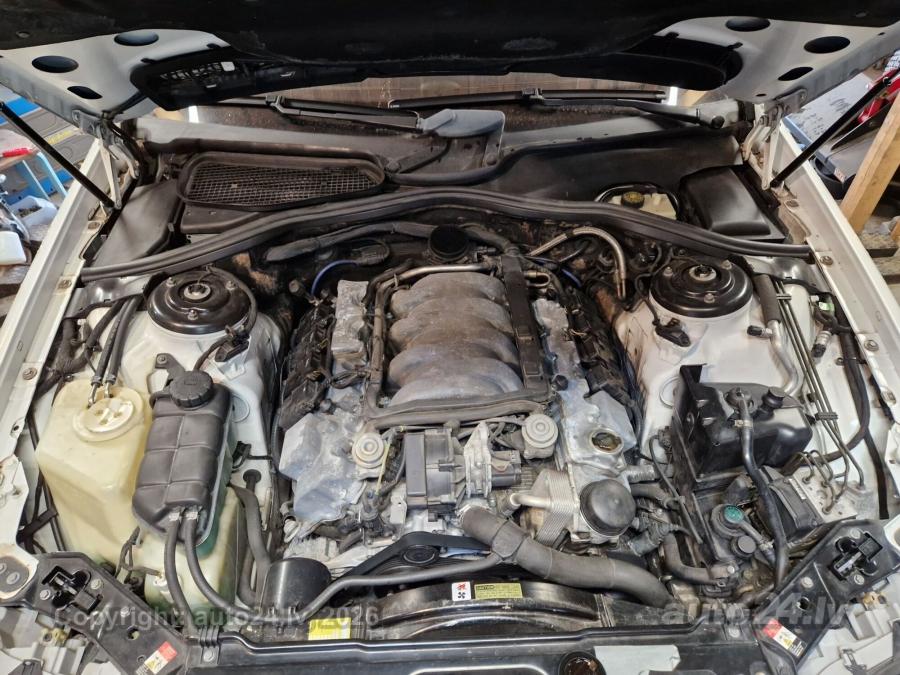 Balts Mercedes-Benz CL-Class 2000 Rapla, ar dzinēja tilpumu 5.00 L un nobraukumu 98 tūkst. km par 12800 €, foto 14 vietnē AUTOMOTO.COM.LV