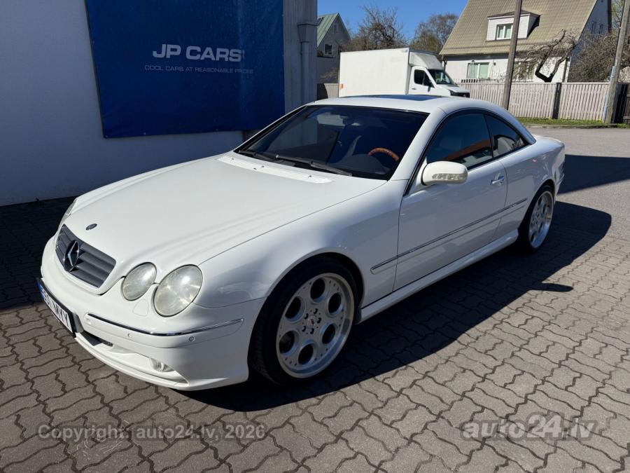 Balts Mercedes-Benz CL-Class 2002 Tallina, ar dzinēja tilpumu 5.40 L un nobraukumu 53 tūkst. km par 22500 €, foto 1 vietnē AUTOMOTO.COM.LV