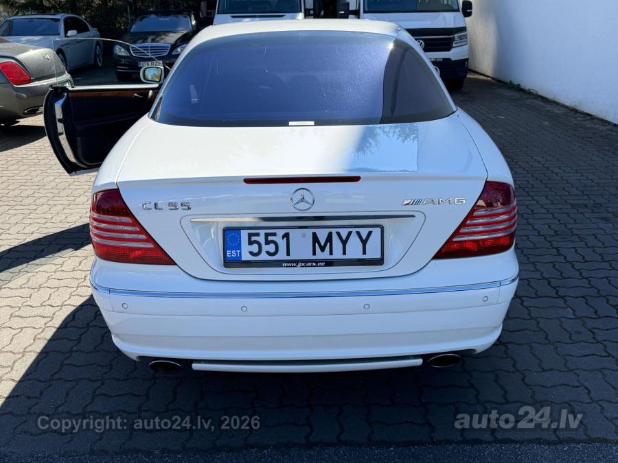 Balts Mercedes-Benz CL-Class 2002 Tallina, ar dzinēja tilpumu 5.40 L un nobraukumu 53 tūkst. km par 22500 €, foto 7 vietnē AUTOMOTO.COM.LV