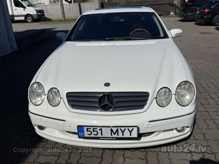 Balts Mercedes-Benz CL-Class 2002 Tallina, ar dzinēja tilpumu 5.40 L un nobraukumu 53 tūkst. km par 22500 €, foto 8 vietnē AUTOMOTO.COM.LV