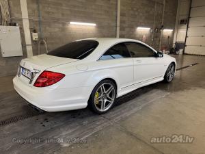 White Mercedes-Benz CL-Class 2011 in Tallinn, with an engine capacity of 5.50 L and mileage of 50 thousand km for 50000 €, photo 6 on AUTOMOTO.COM.LV