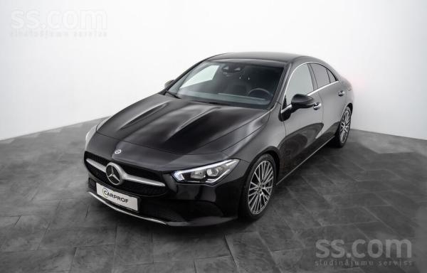 Black Mercedes-Benz CLA 180 2019 in Tallinn, with an engine capacity of 1.30 L and mileage of 120 thousand km for 22499 €, photo 1 on AUTOMOTO.COM.LV