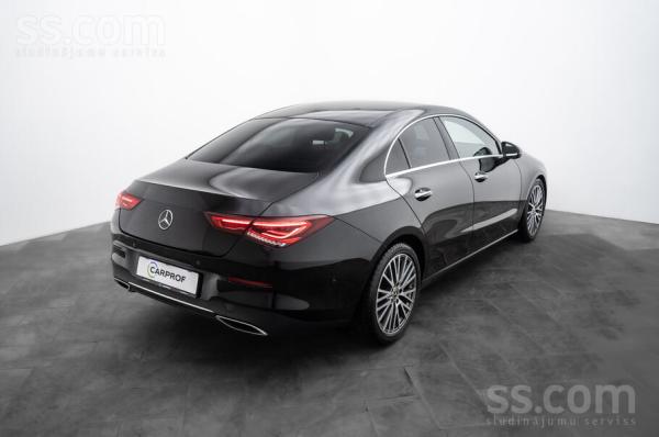 Black Mercedes-Benz CLA 180 2019 in Tallinn, with an engine capacity of 1.30 L and mileage of 120 thousand km for 22499 €, photo 4 on AUTOMOTO.COM.LV